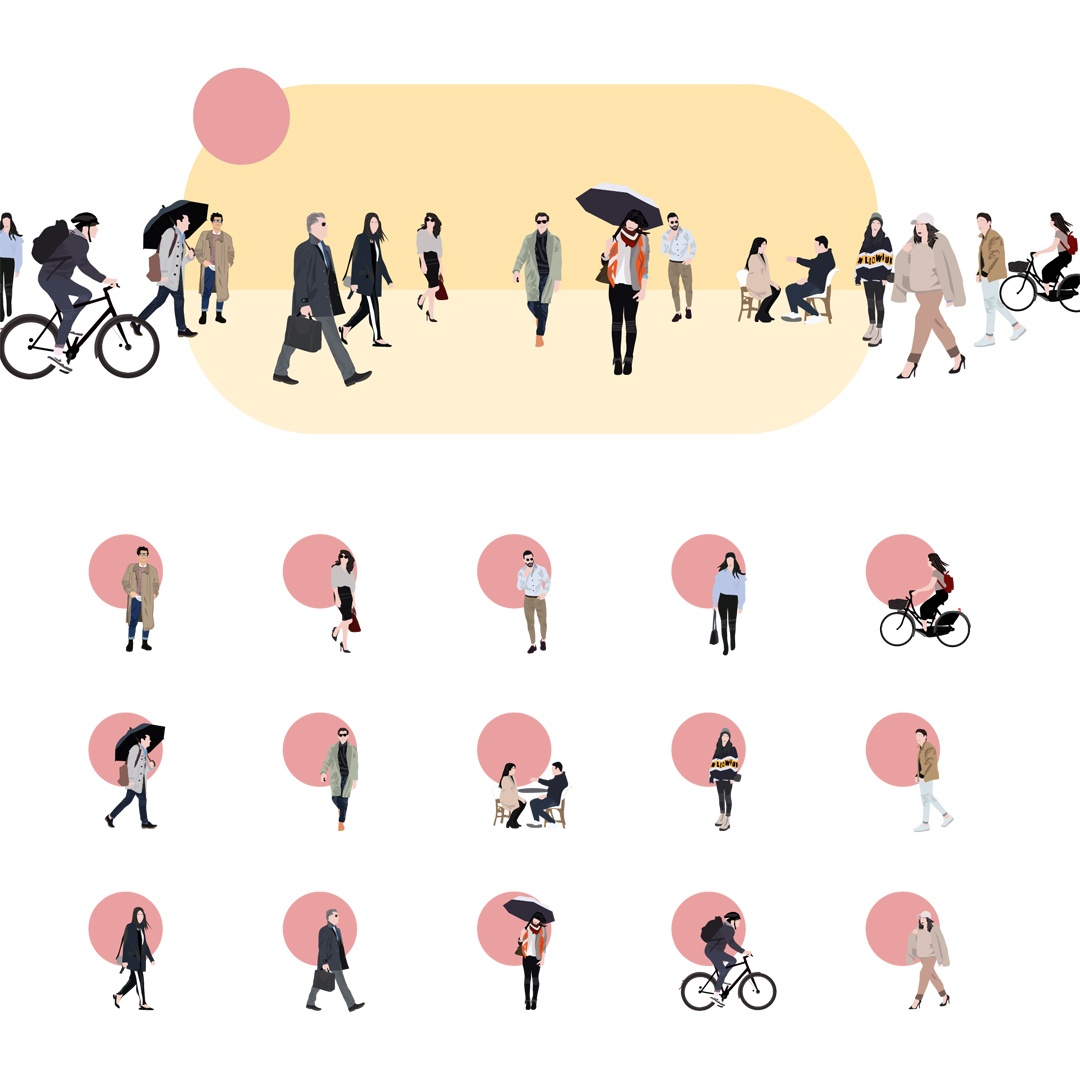 Outdoor Vector People | Arch Hive